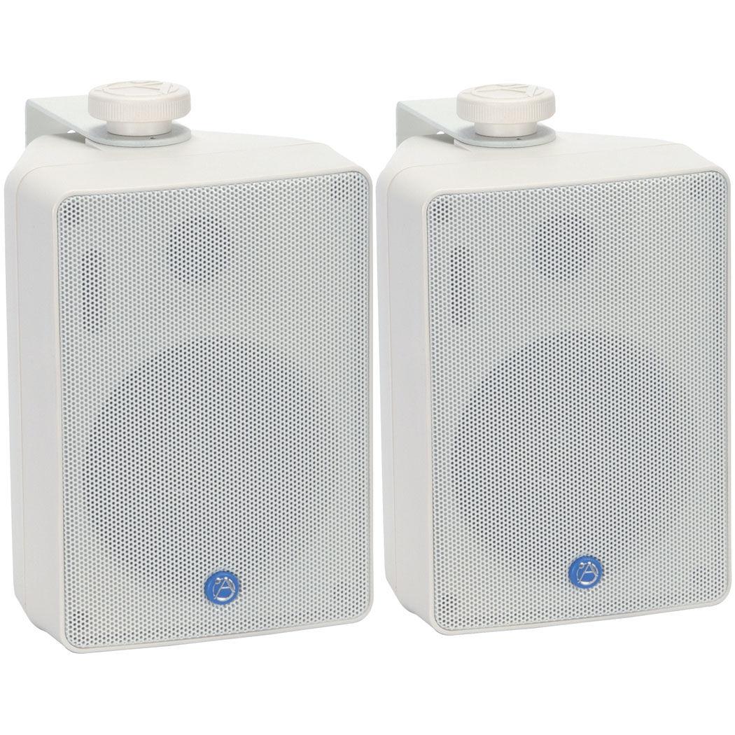 Atlas Sound SM42T-W 4" 2-Way Speaker Pair White