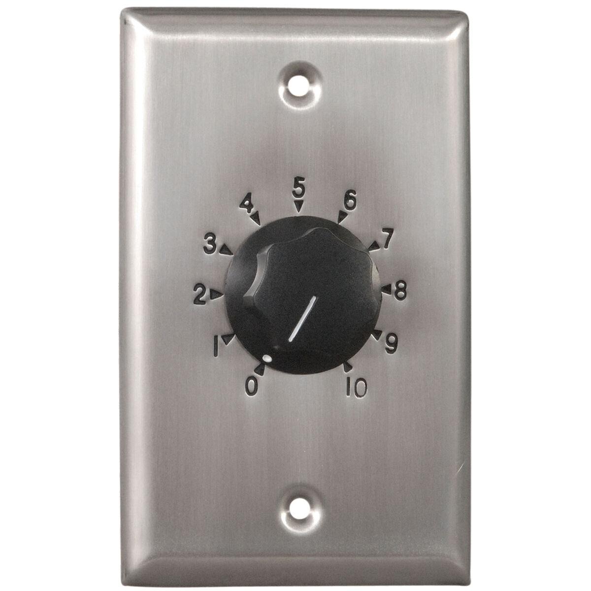 Atlas Sound AT35 35W Auto Transformer Speaker Volume Control Stainless ...