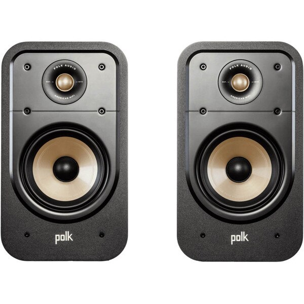 Polk Audio ES20 Signature Elite Large Home Theater Bookshelf Speaker Pair