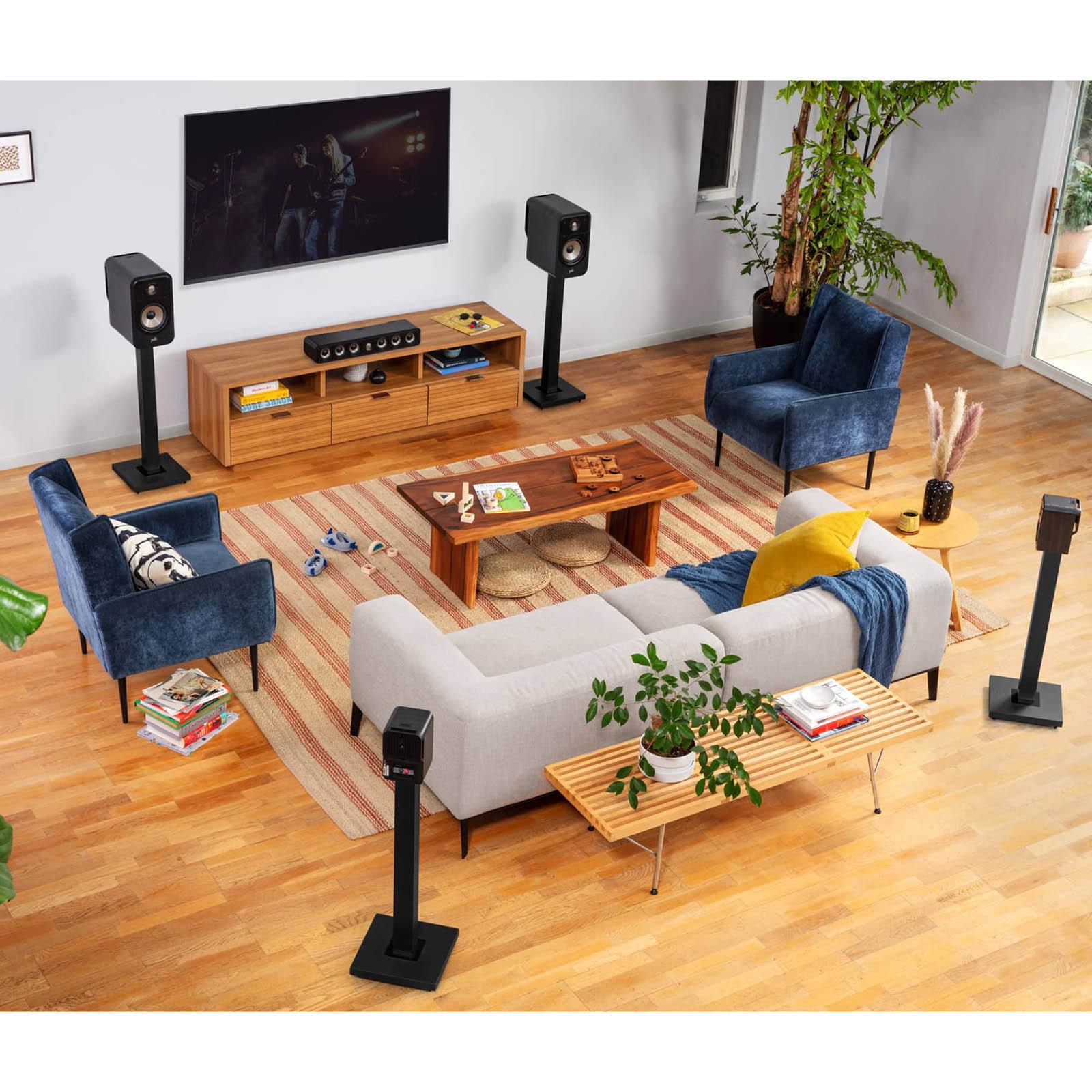 Polk Audio ES20 Signature Elite Large Home Theater Bookshelf Speaker Pair