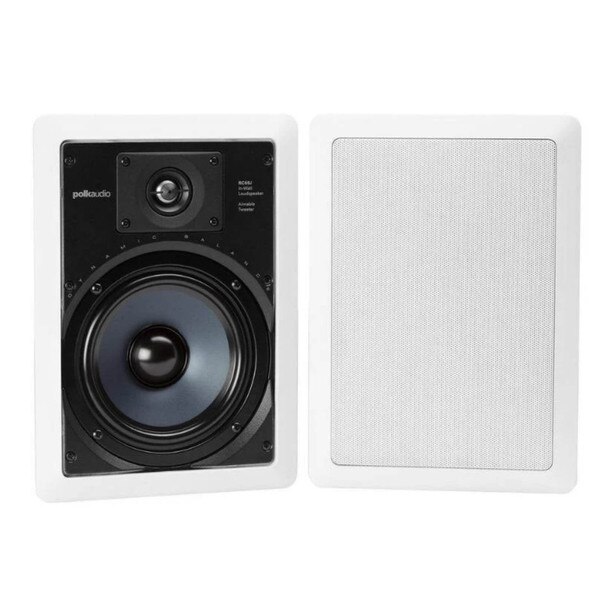 Polk Audio RC65i In-Wall Speaker with 6-1/2" Woofer Pair