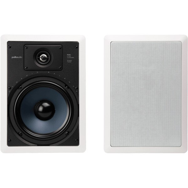 Polk Audio RC85i In-Wall Speaker with 8" Woofer Pair