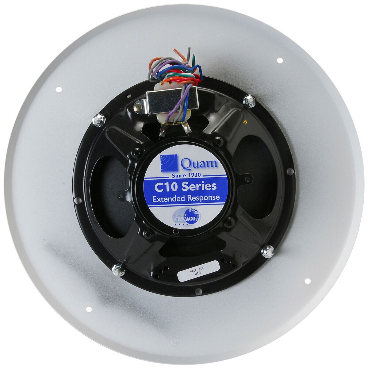 Quam C10X/BU/WS 8" Speaker Studded Baffle 5W-25/70V