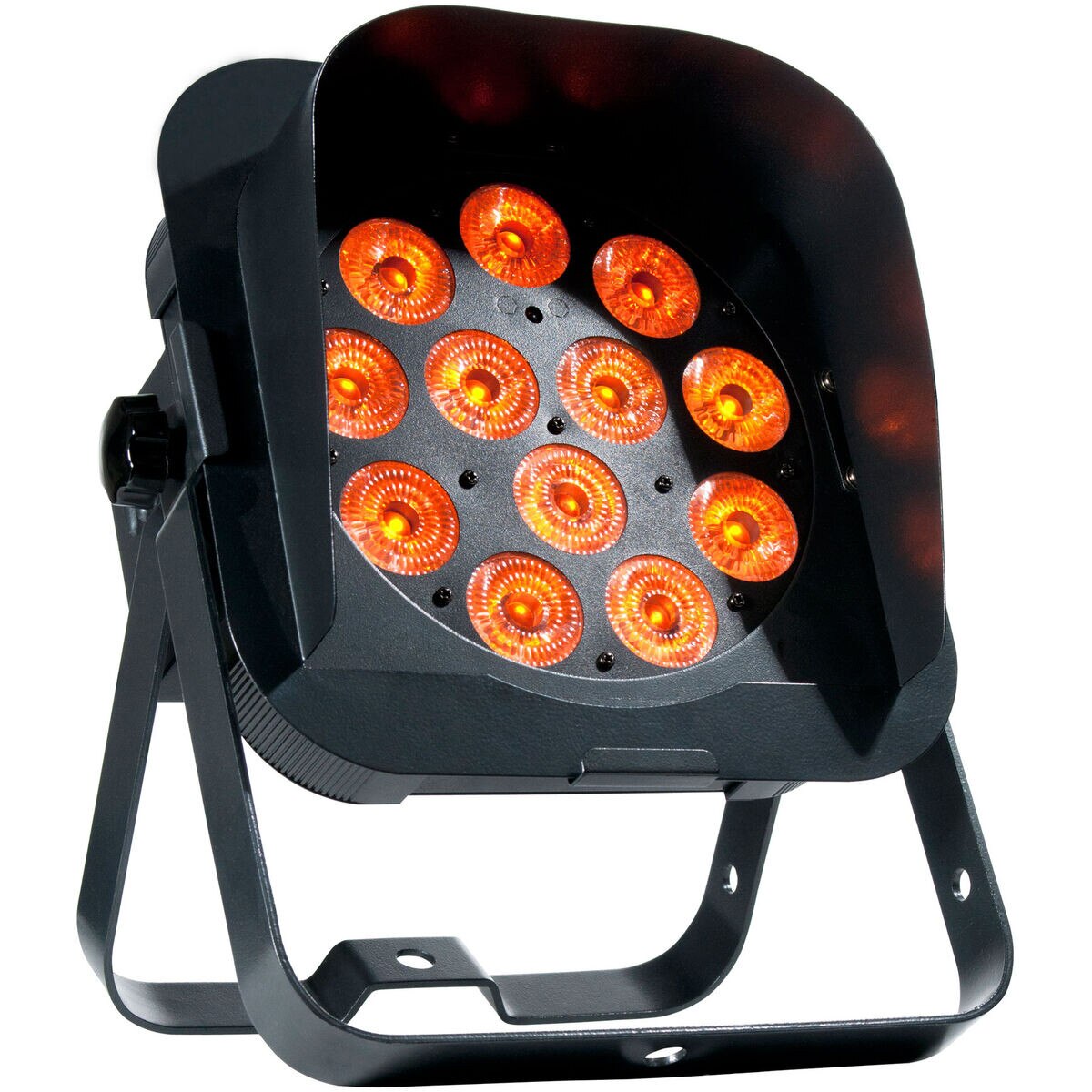 OPEN BOX ADJ Flat Par QA12XS Slim Par Wash Light 12x5W RGBA LEDs with Snoot