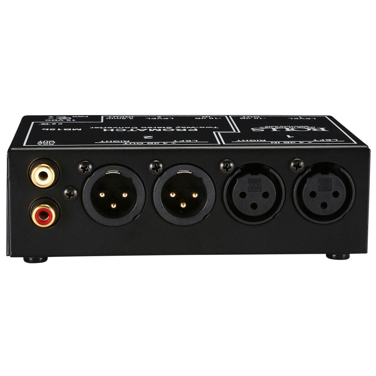 Rolls MB15b ProMatch Balanced/Unbalanced Converter 3.5mm/RCA/XLR