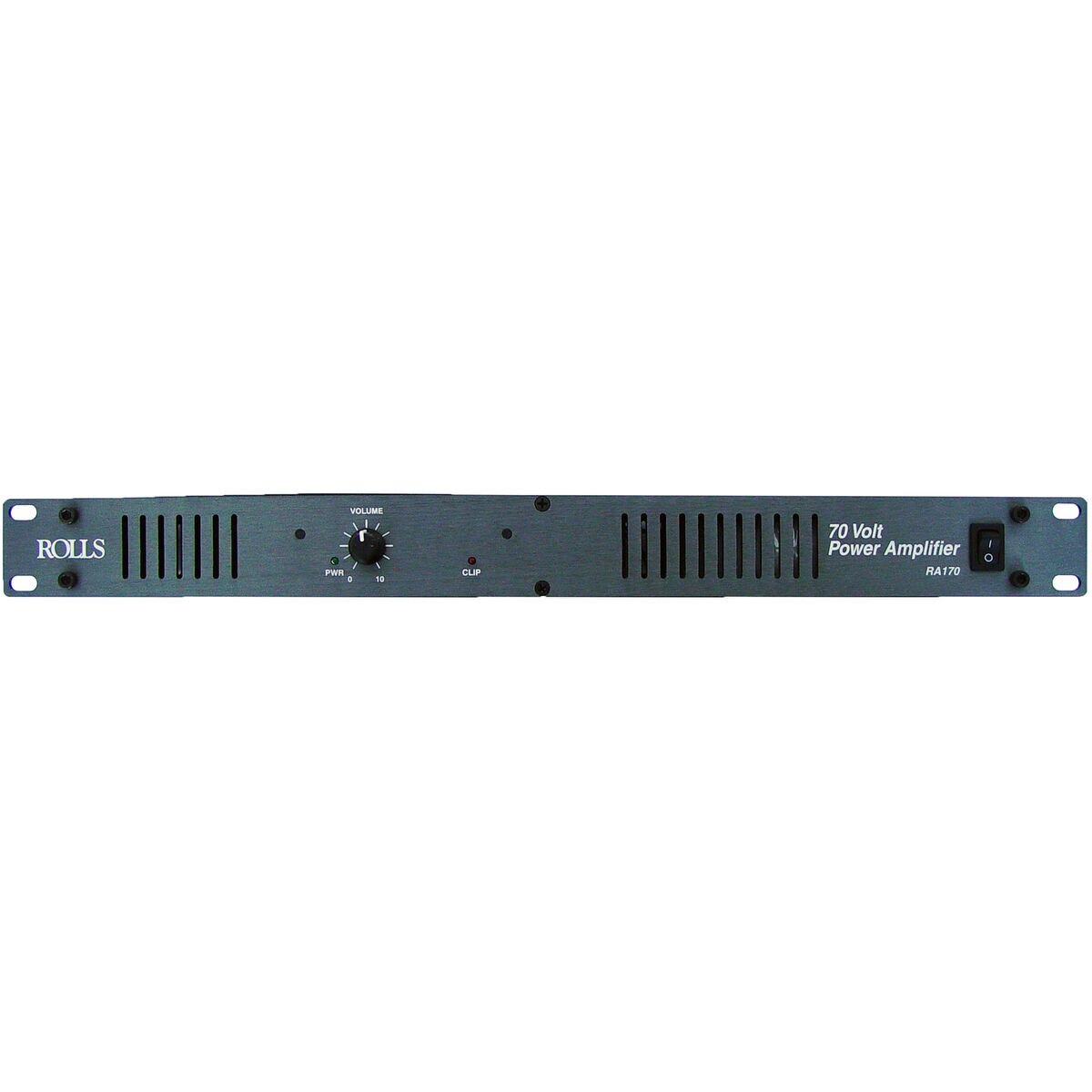 Rolls RA170 Rack Mount 70V Power Amplifier 70 Watt 1U