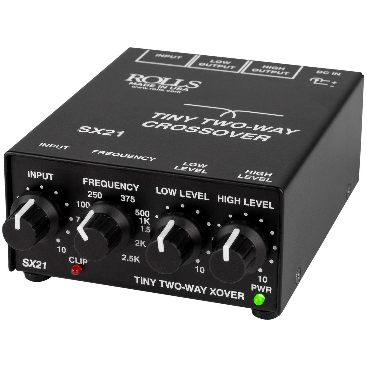 Rolls SX21 Tiny Two-Way Crossover w/Level Controls