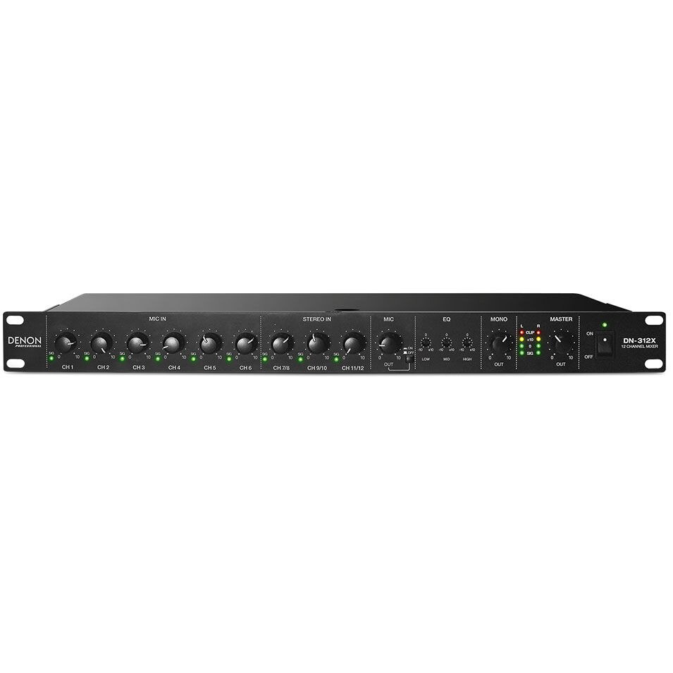 Denon DN-312X Rack Mount 12-Channel Line Mixer