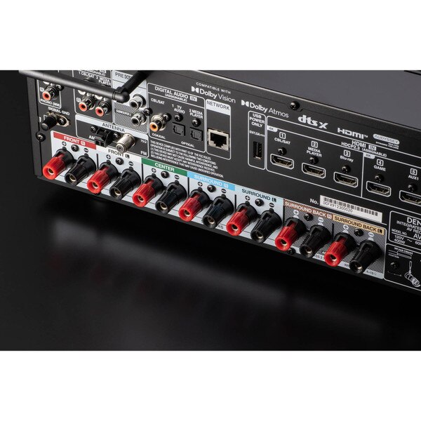 Denon AVR-S770H 7.2 Channel Full 8K Ultra HD AV Receiver with 3D Audio ...