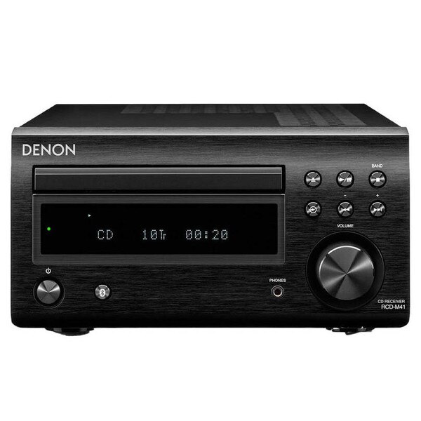 Denon DM-41SBK Micro Hi-Fi Stereo System with CD Player
