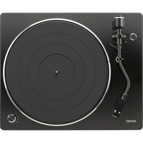 Denon DP400 Belt Driven HiFi Turntable Black