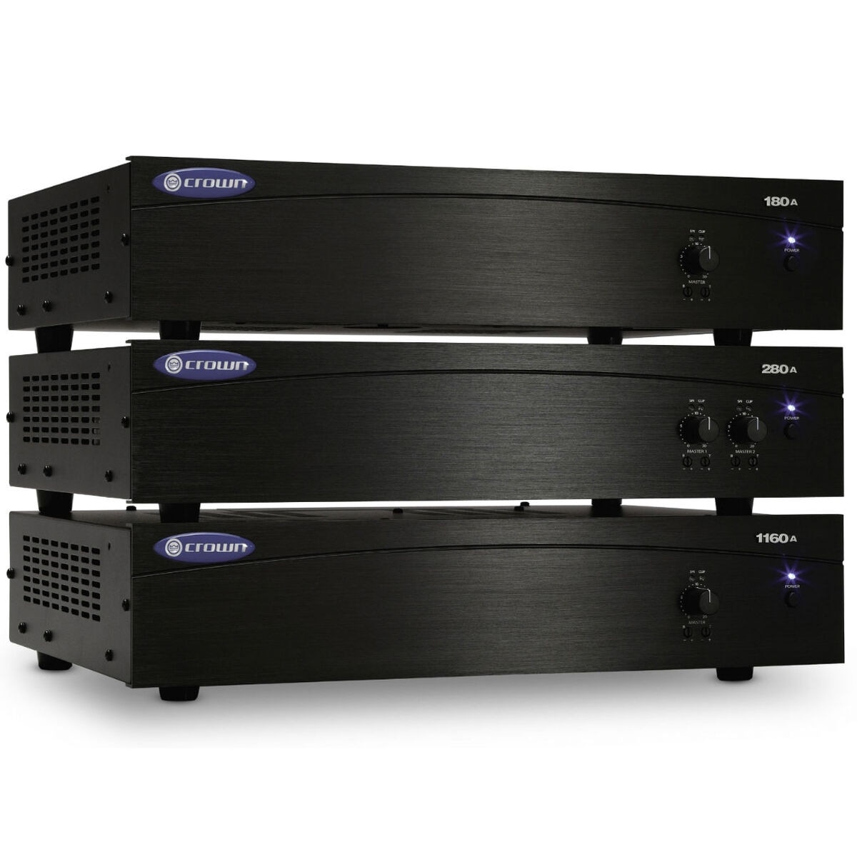 Crown 280A Dual 80W Commercial Power Amplifier
