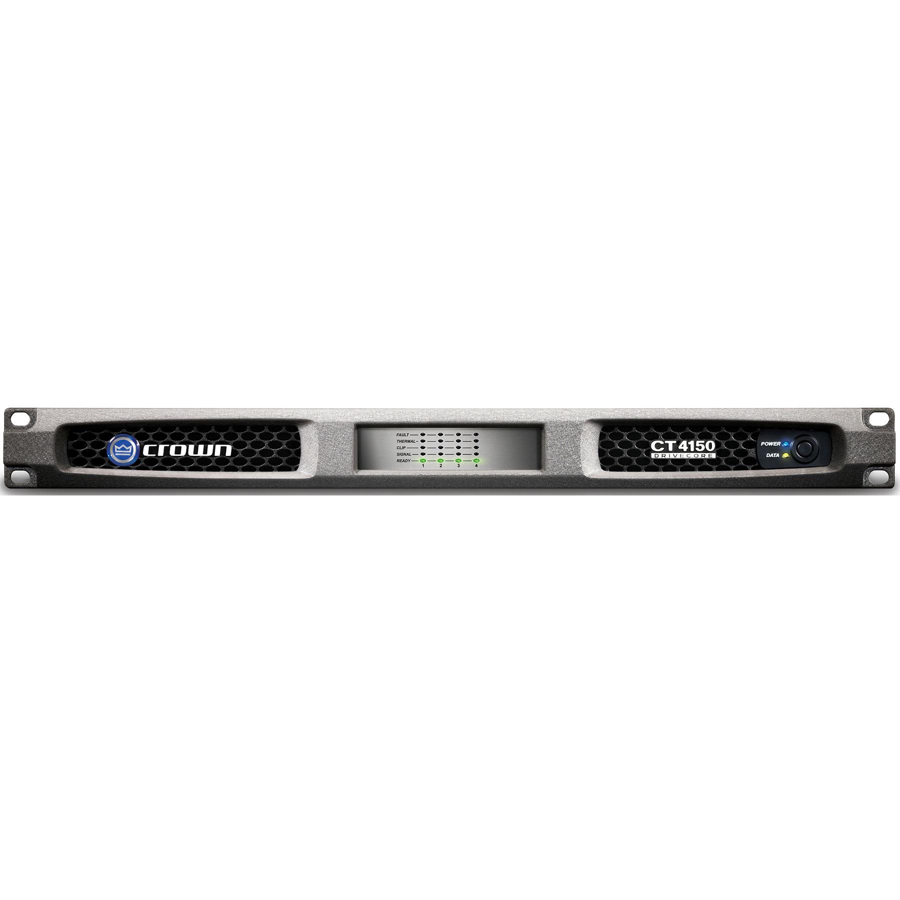 Crown CT4150 4-Channel Power Amplfier 4 x 125W at 4 Ohms