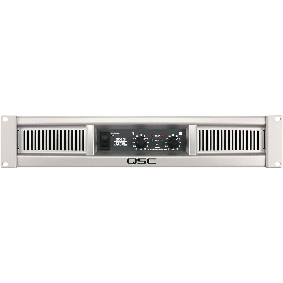 QSC GX3 Power Amplifier 300 Watts/ch at 8 ohms