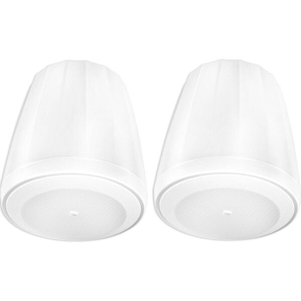 JBL Control 64P/T-WH Compact 4" Full-Range Pendant Speaker Pair 70V ...