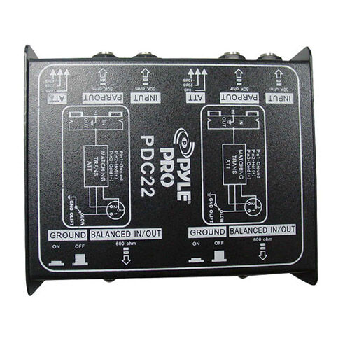 Pyle PDC22 1/4" Direct Box