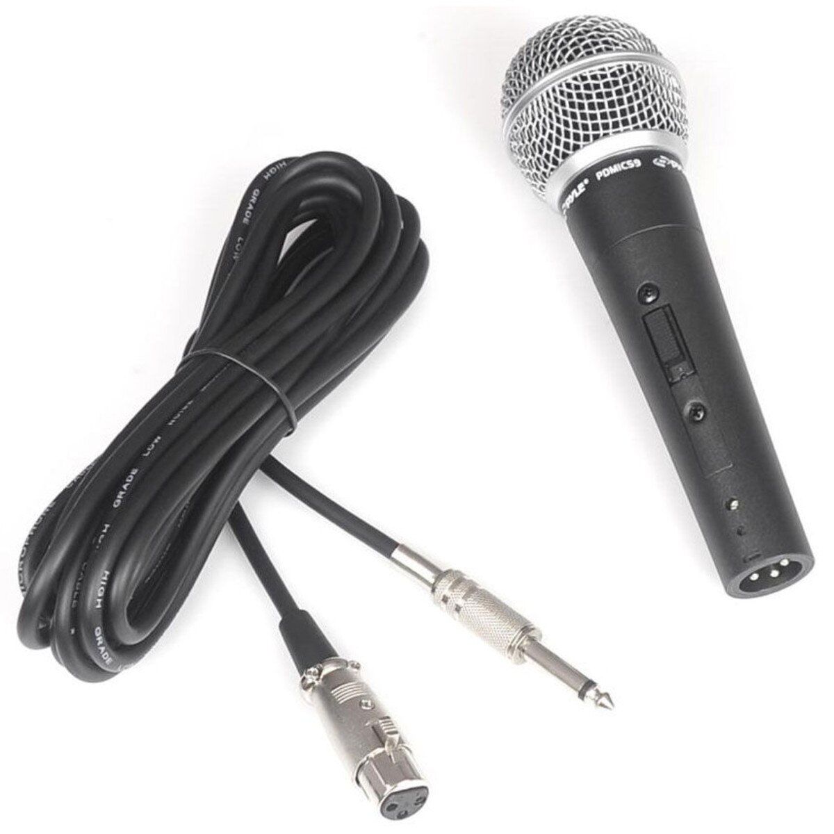 Pyle PDMIC59 Professional Handheld Unidirectional Dynamic Microphone ...