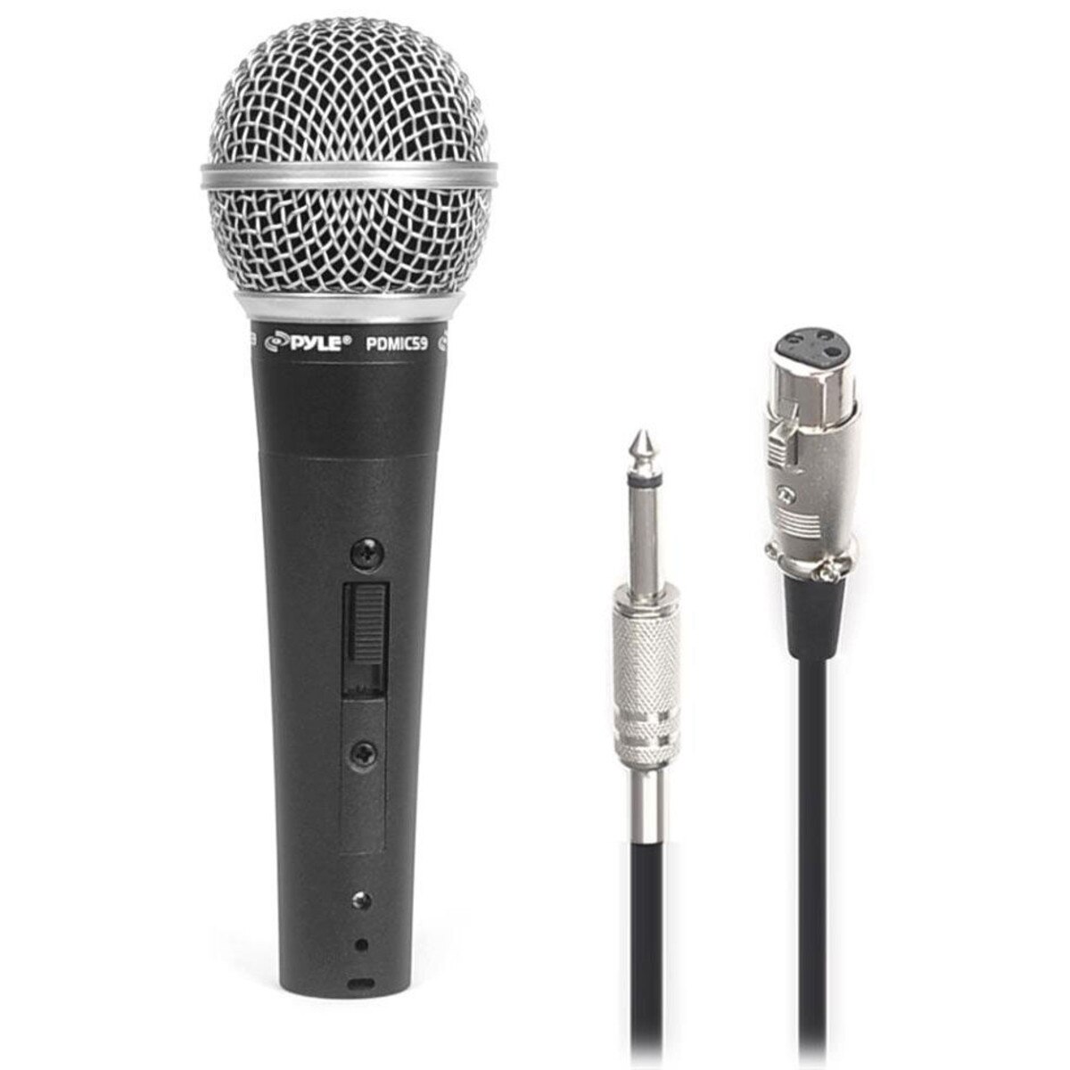 Pyle PDMIC59 Professional Handheld Unidirectional Dynamic Microphone ...