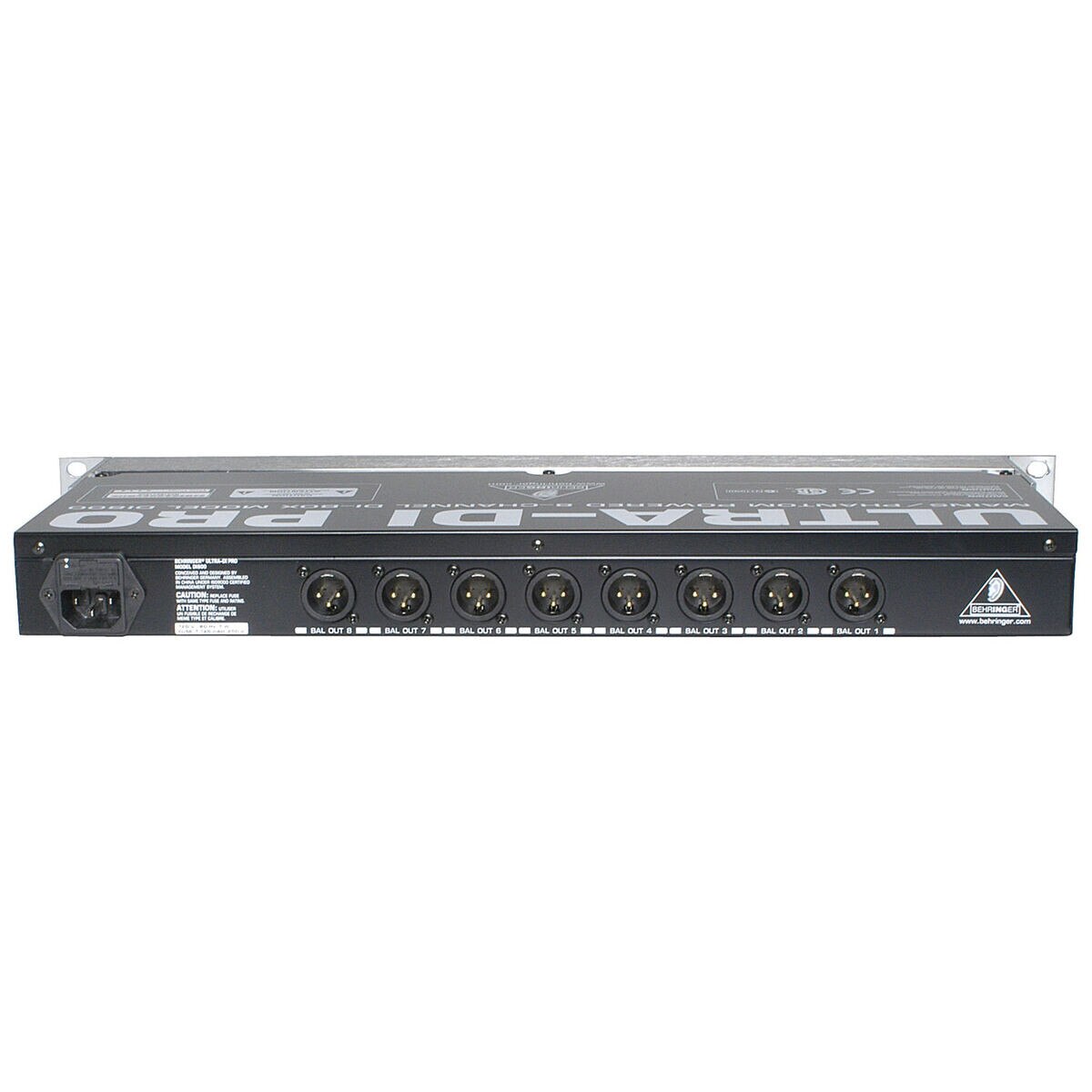 Behringer DI800 Ultra-DI Pro 8-Ch DI Box
