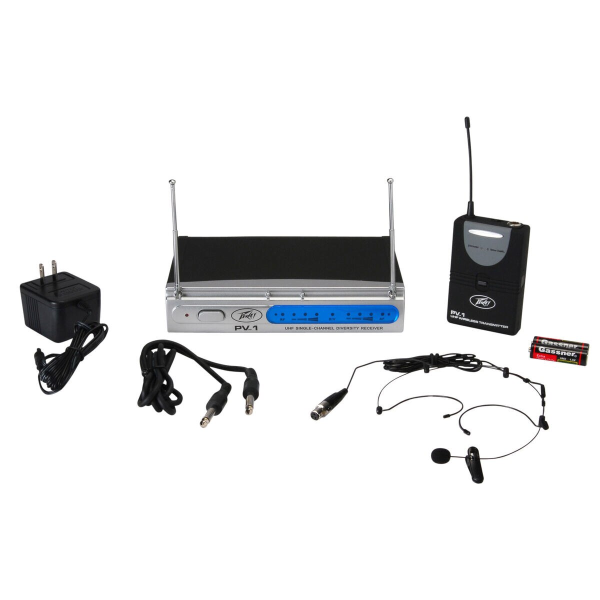 Peavey PV-1 U1 BHS 923.700 MHz UHF Headworn Wireless Microphone System