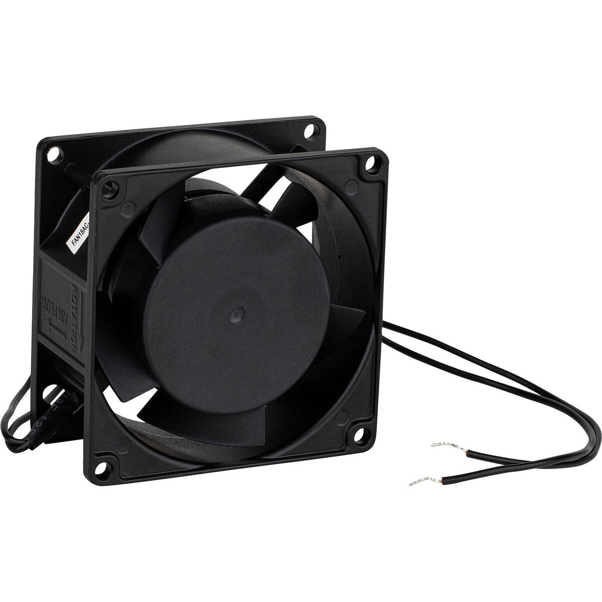 Muffin Style Axial Cooling Fan 120 VAC 80 x 80 x 38mm 30 CFM