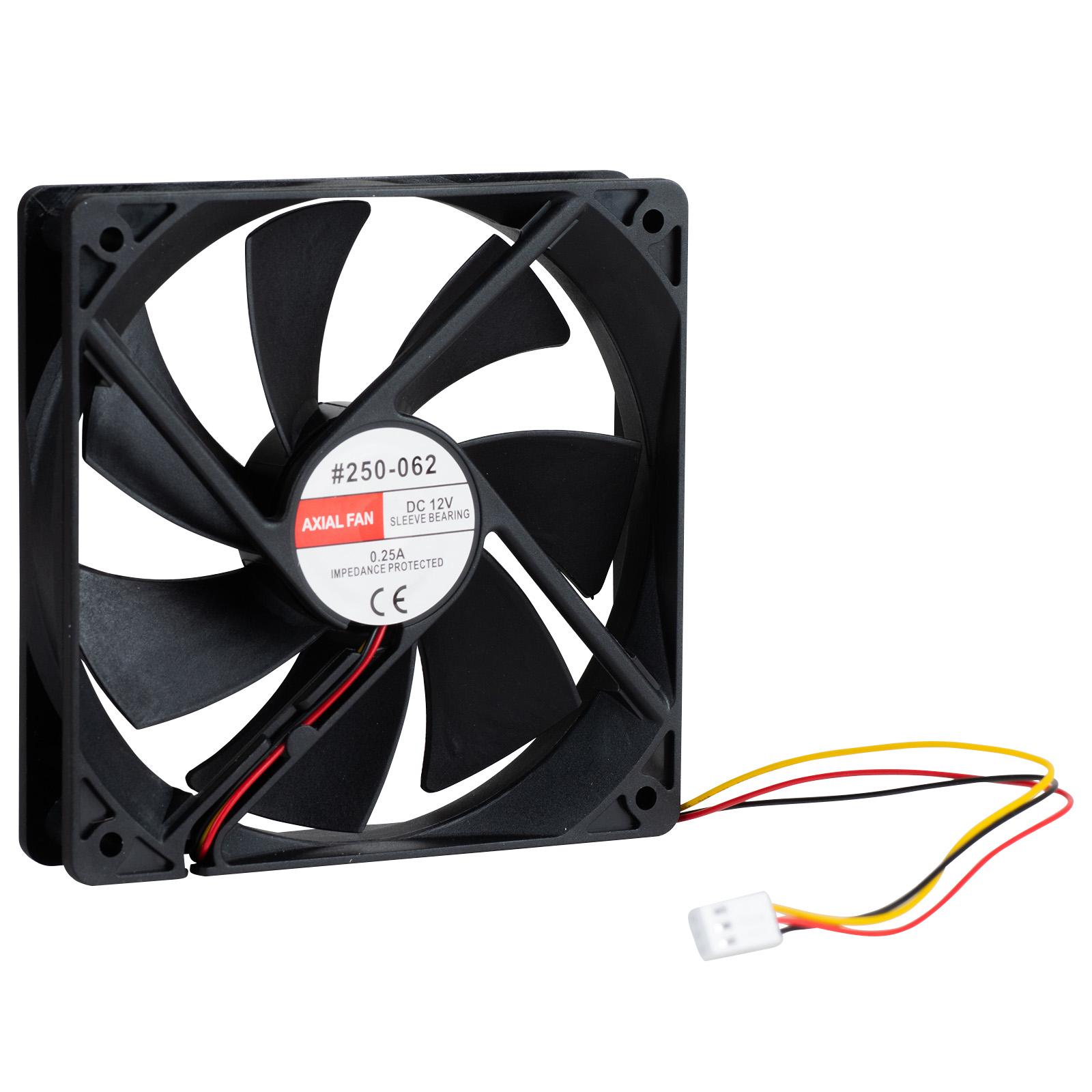 Cooling Fan 12 VDC 120 x 120 x 25mm 83 CFM