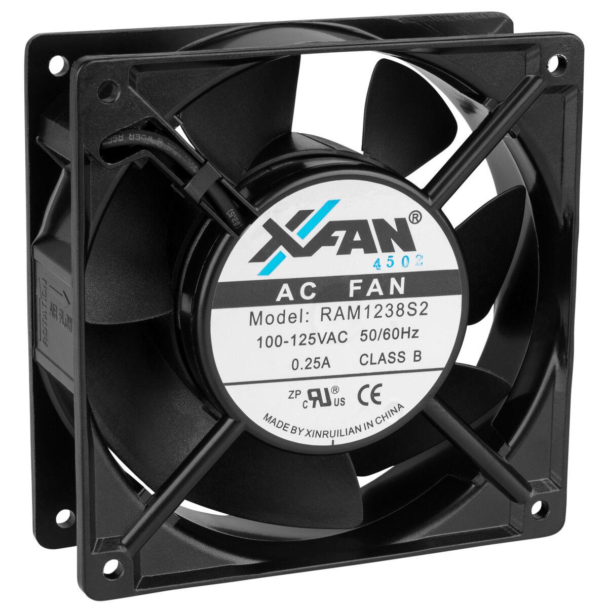 Muffin Cooling Fan 100-125 VAC 77/86 CFM 4-5/8" x 1-1/2" RAM1238S2
