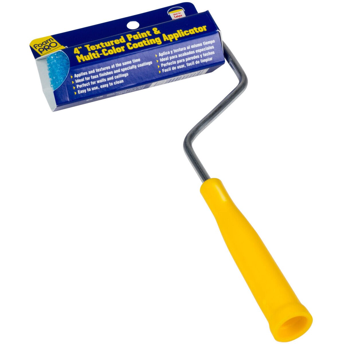 foamPRO 4" Textured Roller with Handle