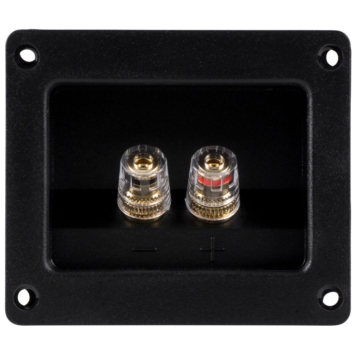 Speaker Terminal Cup Gold Insulated 5-Way Binding Post Banana Jack