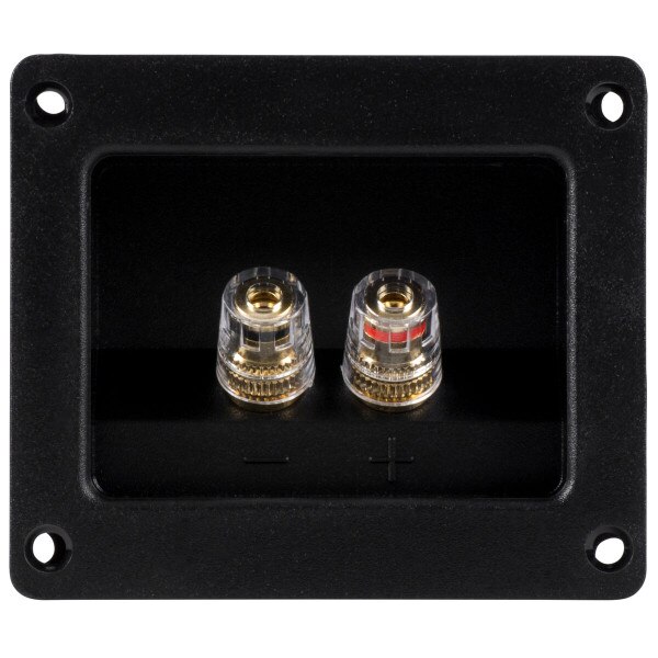 Speaker Terminal Cup Gold Insulated 5-Way Binding Post Banana Jack