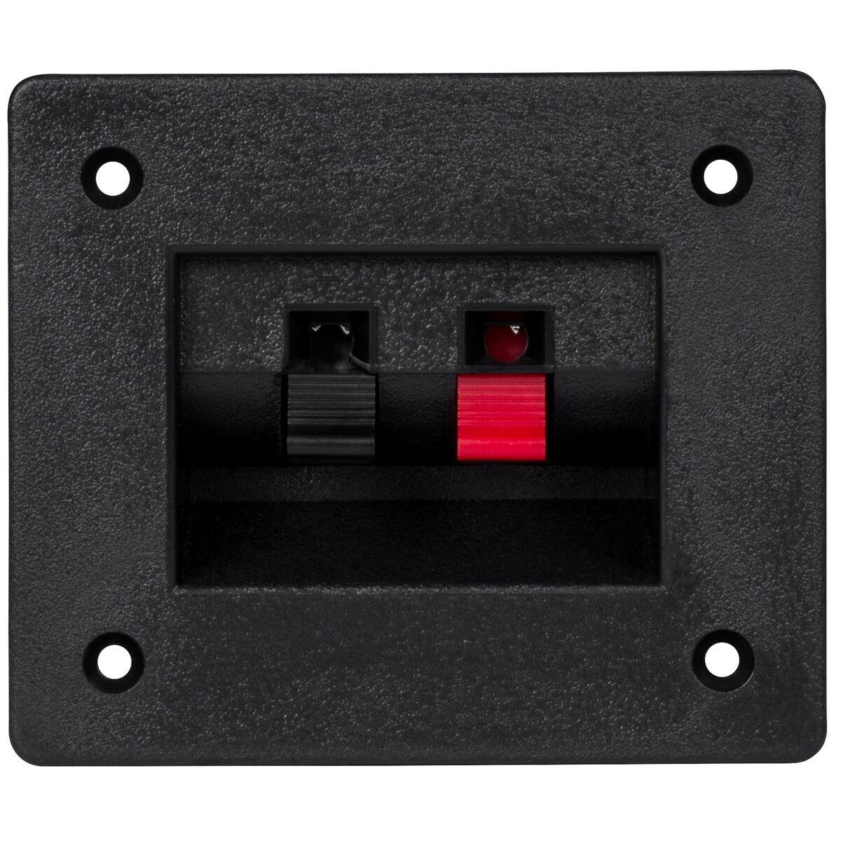 Screw Mount Square Speaker Wire Spring Terminal Cup