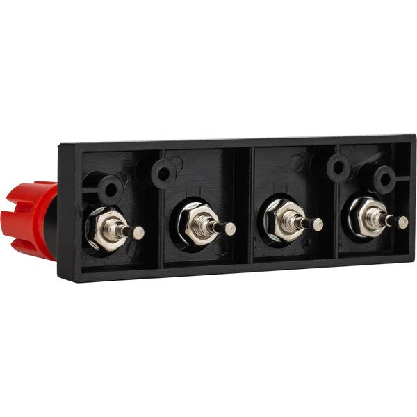 4-Way Binding Post in One Horizontal Mount for Speaker Amplifier