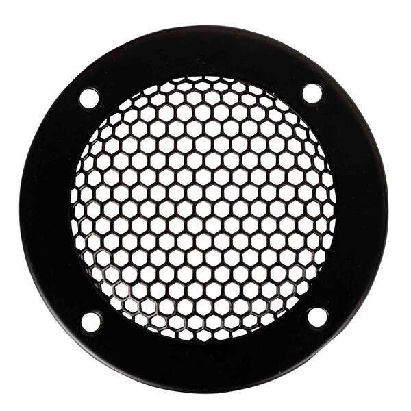 3" Black Metal Speaker Grille