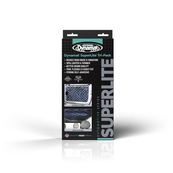 Dynamat Superlite 10612 18"x32" Sound Deadener 3 Sheets Tri-Pak