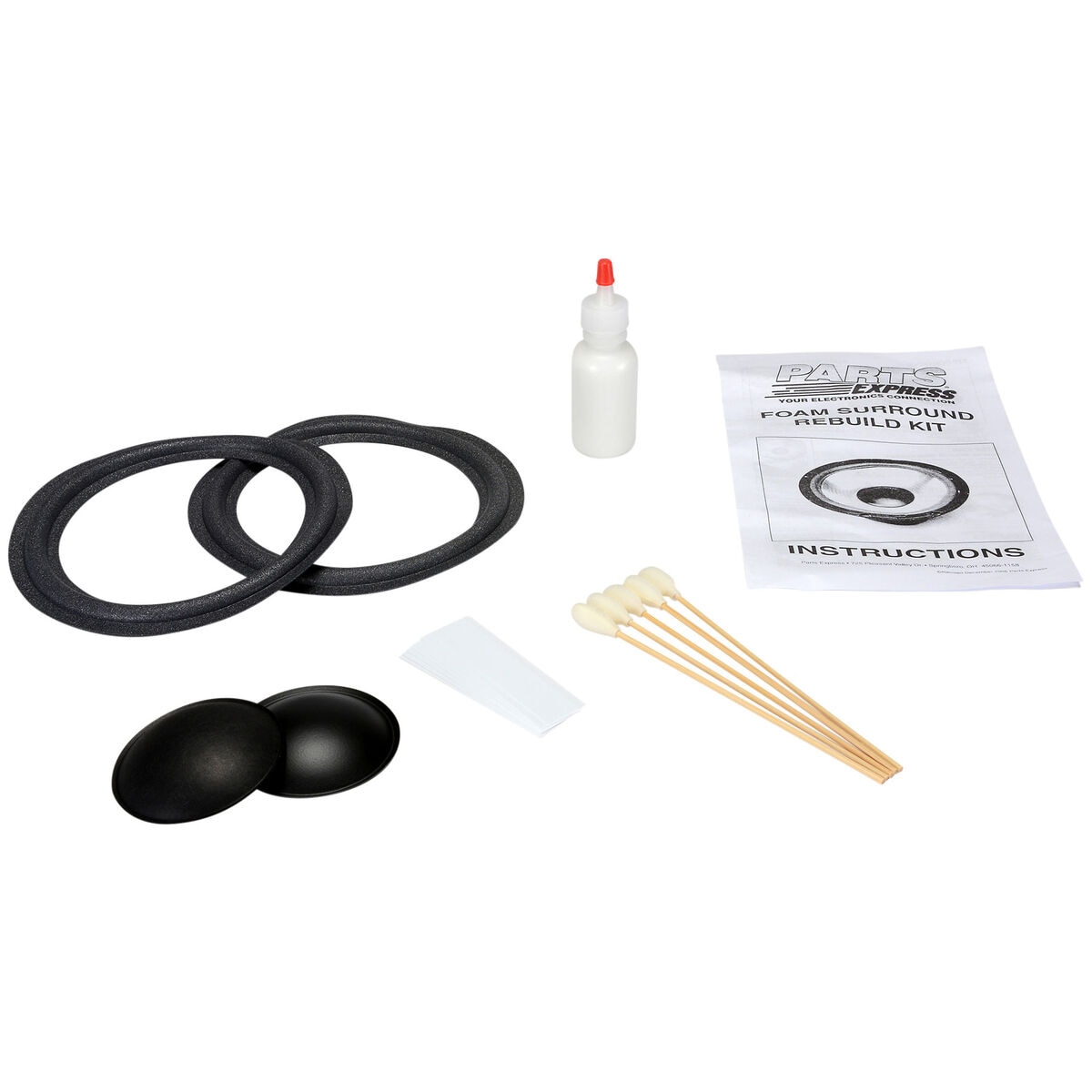 Speaker Surround Re-Foam Repair Kit For 6-1/2" Speaker