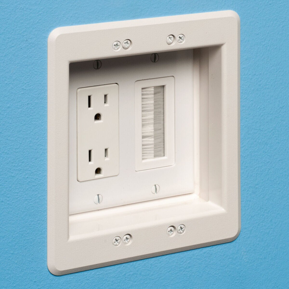 Arlington Industries CED135 Decora-Type Cable Entry Device w/ Brush ...