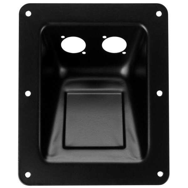 Angled Metal Speaker Cabinet Input Dish