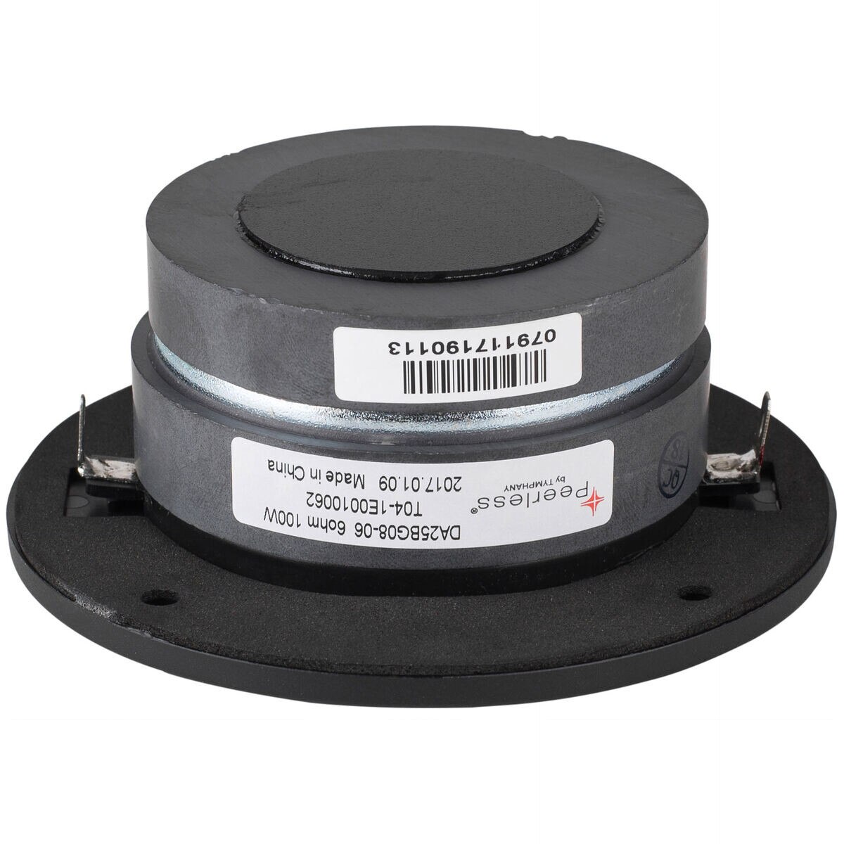 Peerless DA25BG08-06 1" Aluminum Dome Tweeter 6 Ohm