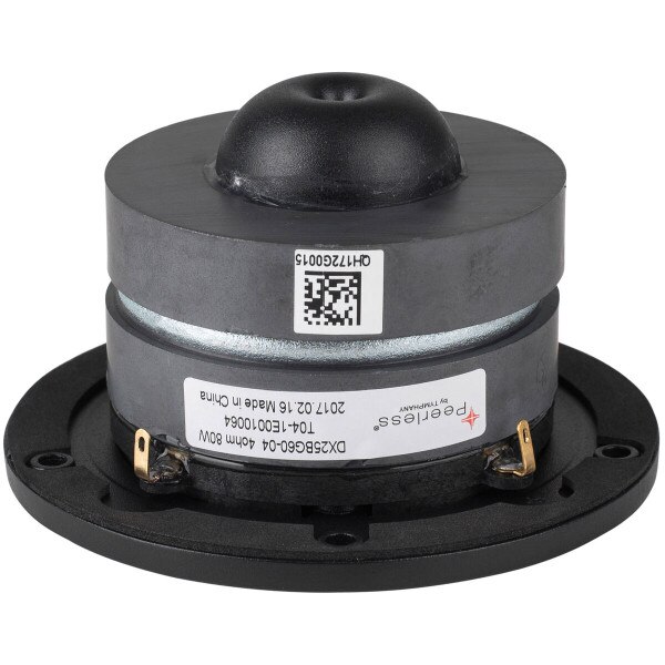 Peerless by Tymphany DX25BG60-04 1" Silk Dome Tweeter 4 Ohm
