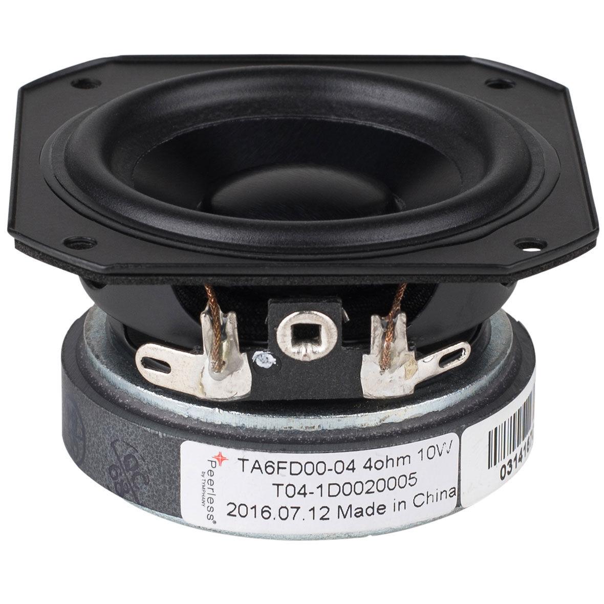 Peerless TA6FD00-04 2" Aluminum Cone Full-Range Driver 4 Ohm
