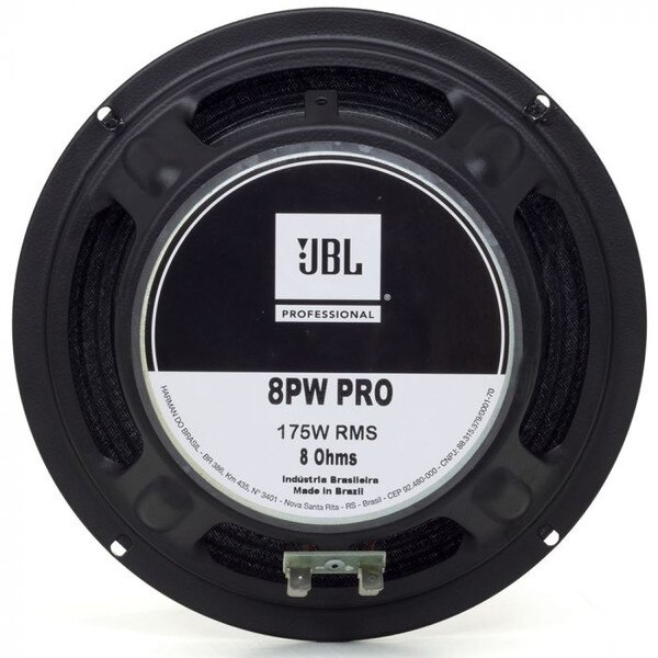JBL Selenium 8PW-PRO 8" 175 Watt Professional Woofer 8 Ohm