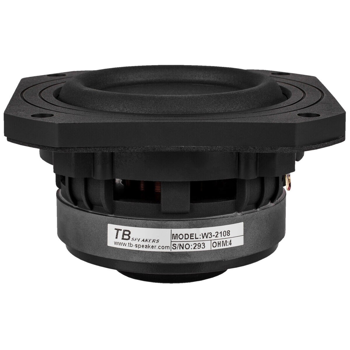 Tang Band W3-2108 3-1/2" RBM Micro Subwoofer 4 Ohm