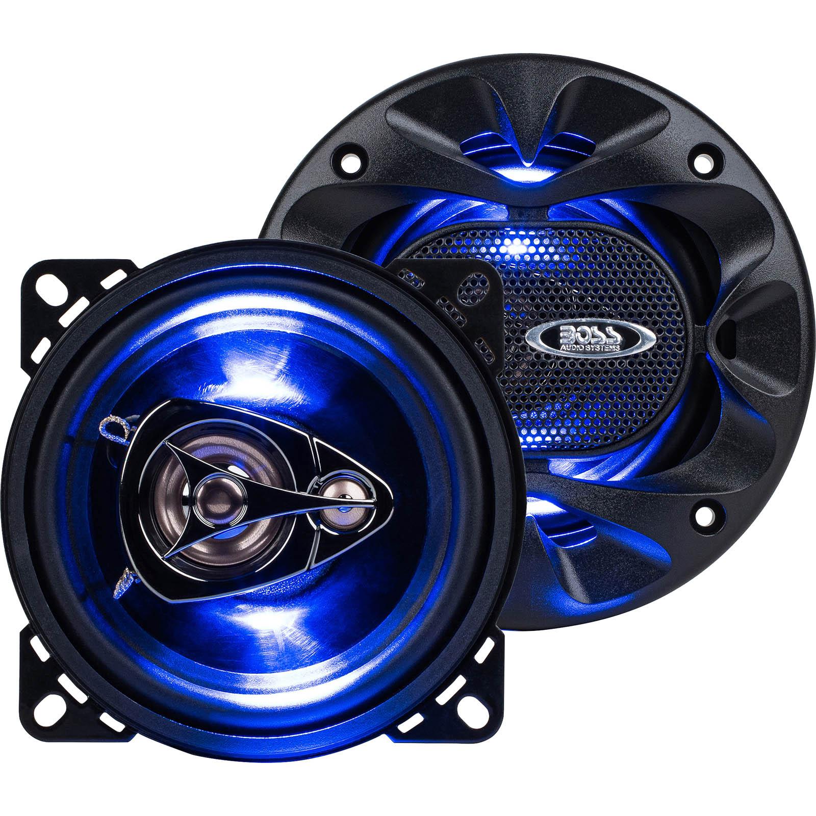 BOSS BE423 Rage 4" 3-Way 225W Full Range Speaker Pair