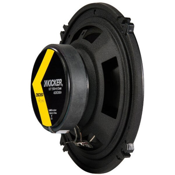 Kicker DSC650 DS Series 6-1/2" 2-Way Coaxial Speaker Pair