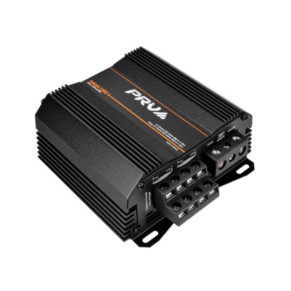 PRV Audio MDX Series MDX1200.4 2 Ohm 4 Channel Mini Amplifier 1200W