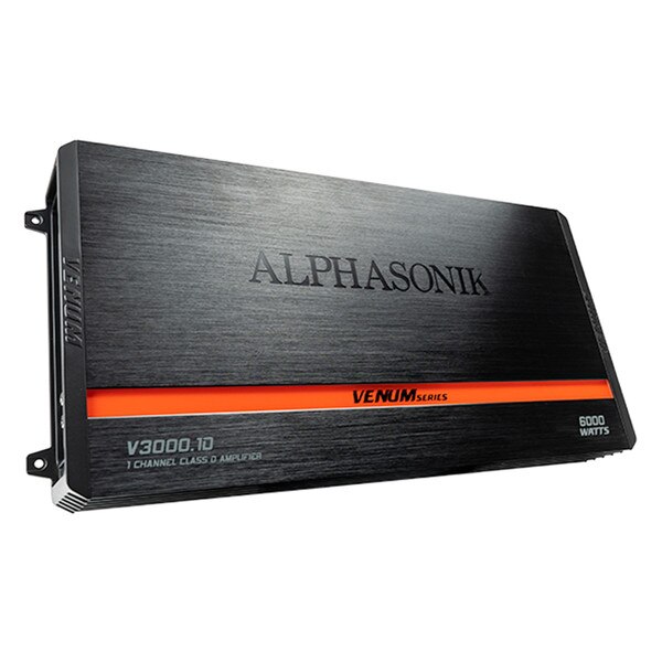 Alphasonik V3000.1D VENUM Series 6,000 Watts MonoBlock Amplifier
