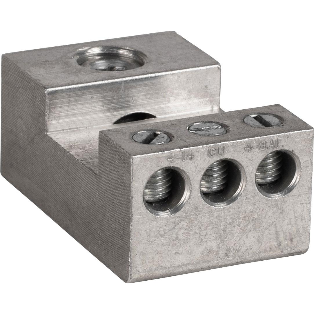 Ground Power Distribution Block 2/0 to 3 x 4 AWG
