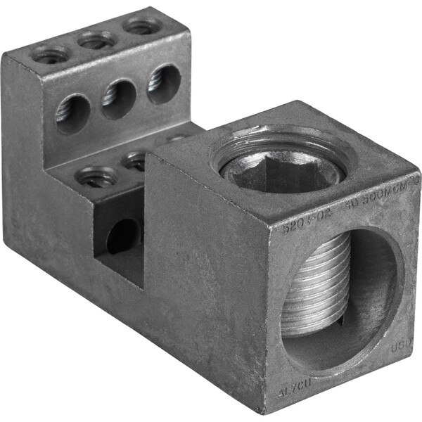 Ground Power Distribution Block 500 MCM to 6 x 4 AWG
