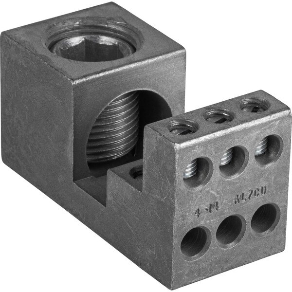 Ground Power Distribution Block 500 MCM to 6 x 4 AWG