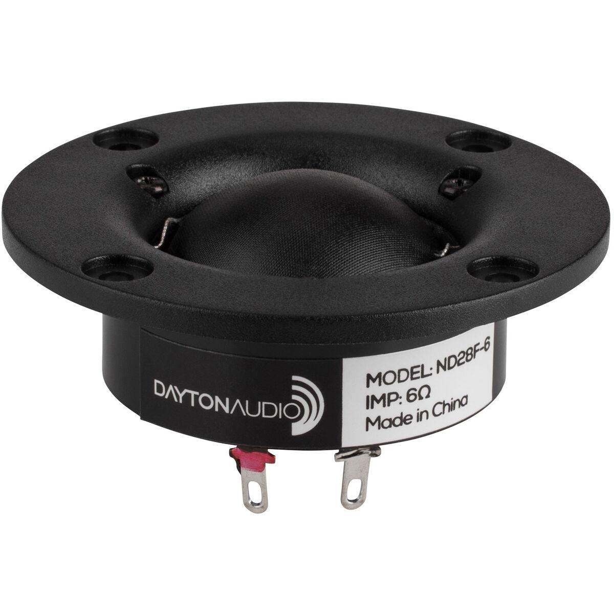 Dayton Audio ND28F-6 1-1/8" Soft Dome Neodymium Tweeter